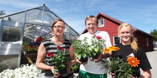 Det blomstrer på Stamnes